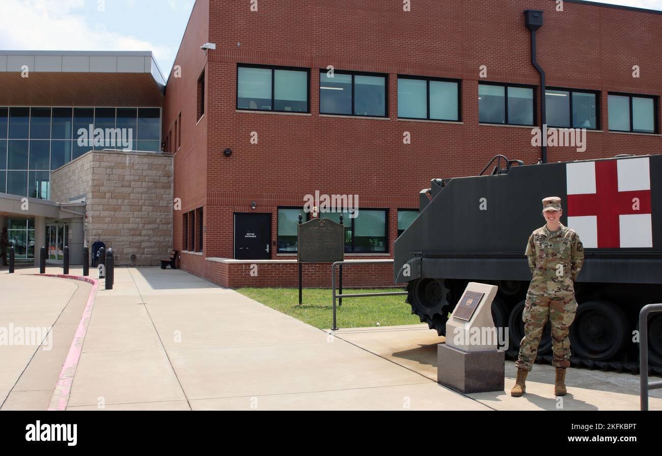 Cadet Amanda Mazikas, State University of New York Brockport, poses in ...