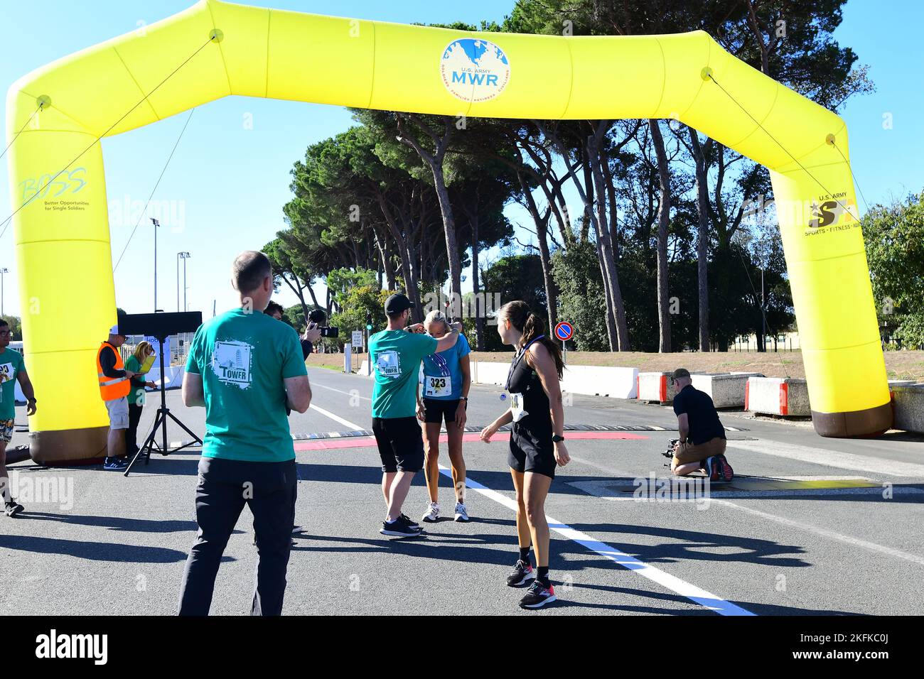 U.S Army Garrison Italy MWR organizes the "Escape from the Tower" run ...