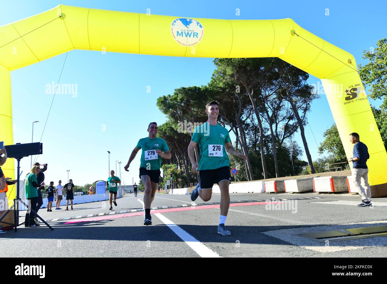U.S Army Garrison Italy MWR organizes the "Escape from the Tower" run ...