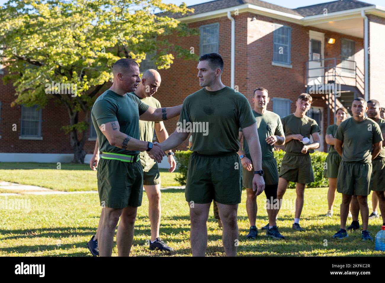 U.S. Marine Corps Cpl. Nathan Decker, ground sensor platoon chief ...
