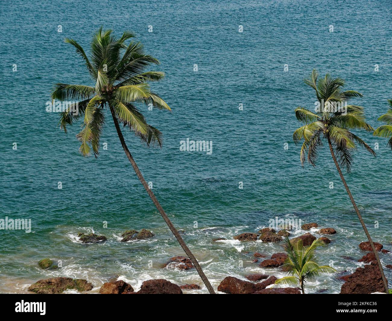 Beautiful view of a Cabo de Rama beach in state Goa India Stock Photo ...
