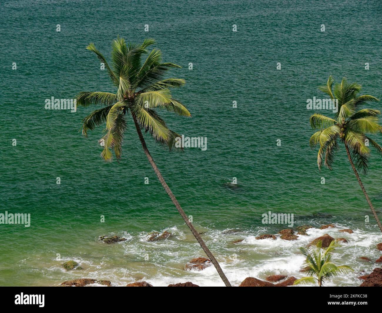 Beautiful view of a Cabo de Rama beach in state Goa India Stock Photo ...