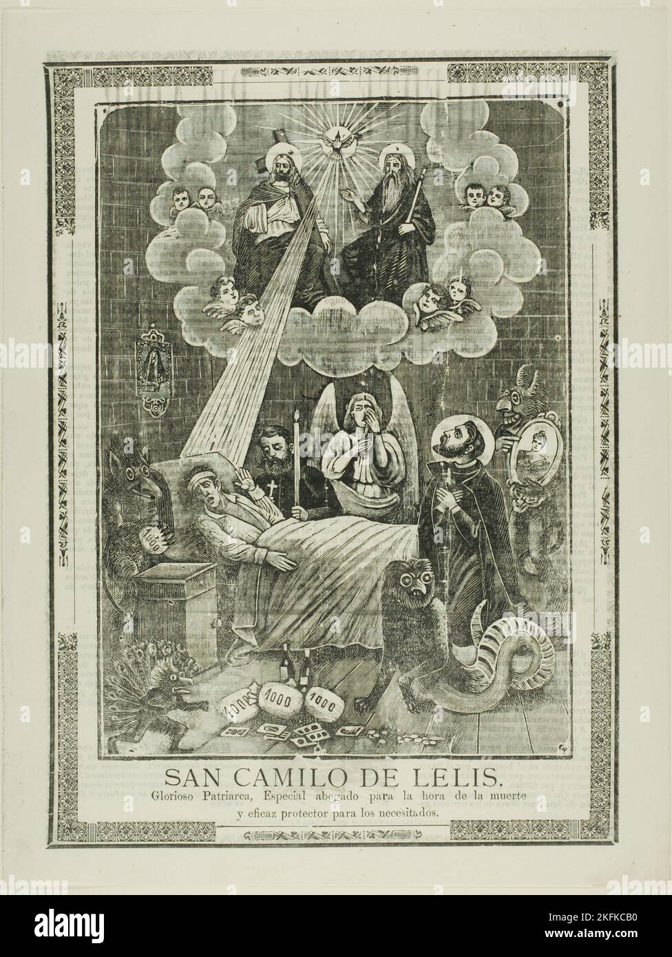 Saint Camilo de Lelis, n.d Stock Photo - Alamy