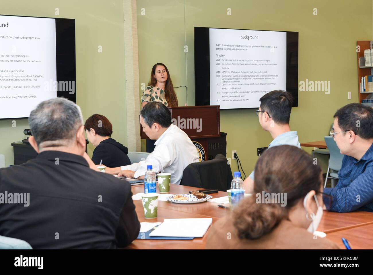 Susan Jaques, Defense POW/MIA Accounting Agency (DPAA) forensic ...