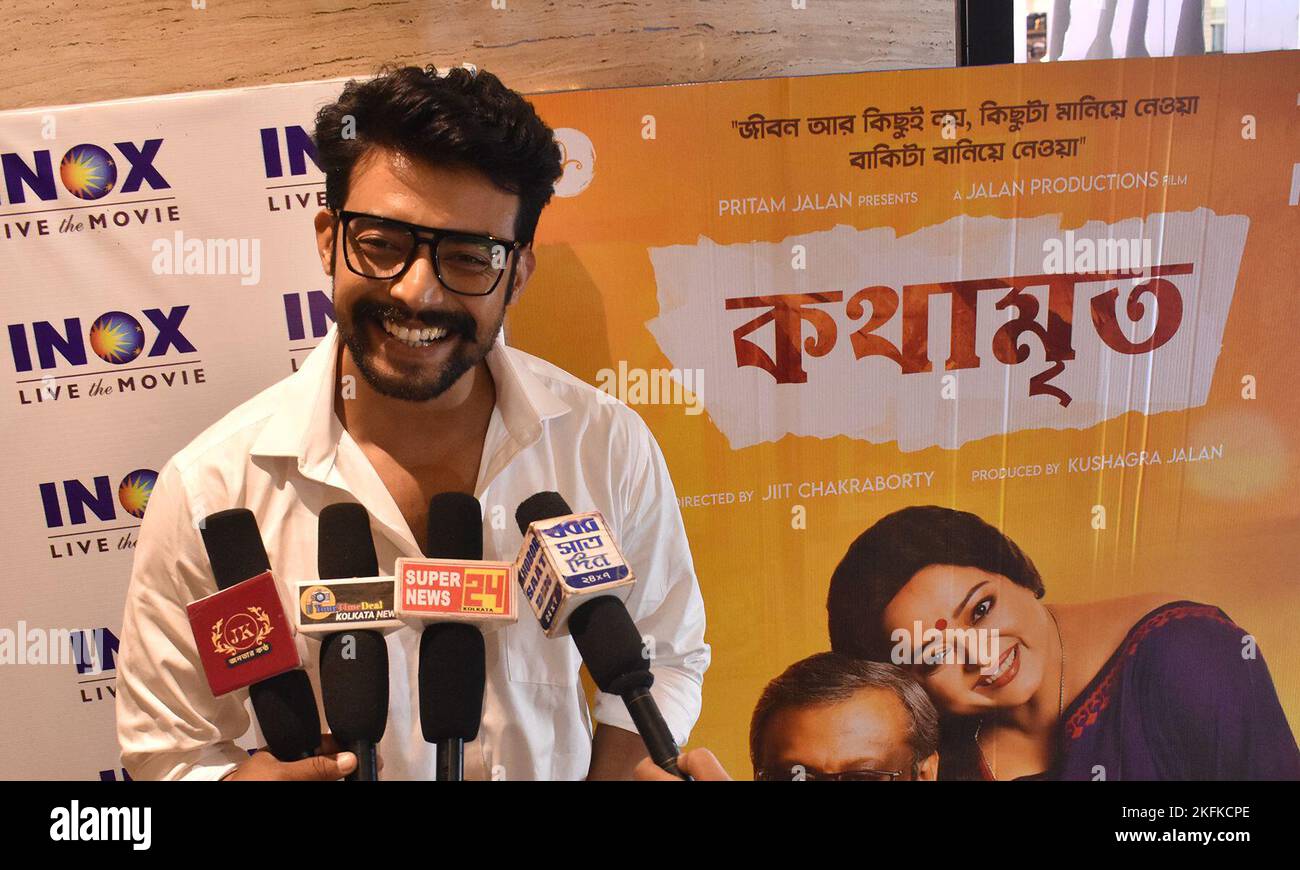 November 19, 2022, Kolkata, West Bengal, India: A special screening of the Movie KATHAMRITO took ...