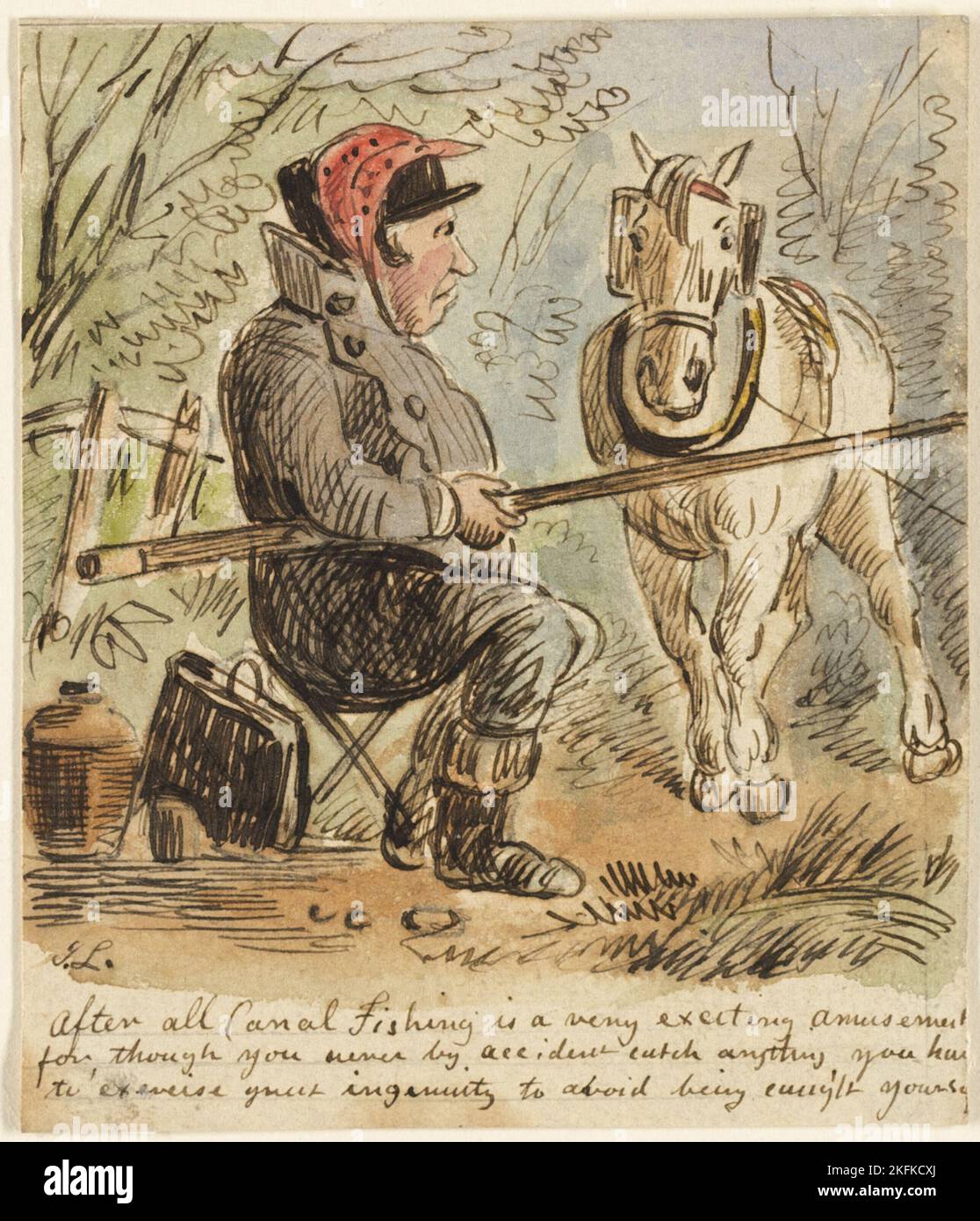 Canal Fishing, n.d. 'After all Canal Fishing is a very exciting ...
