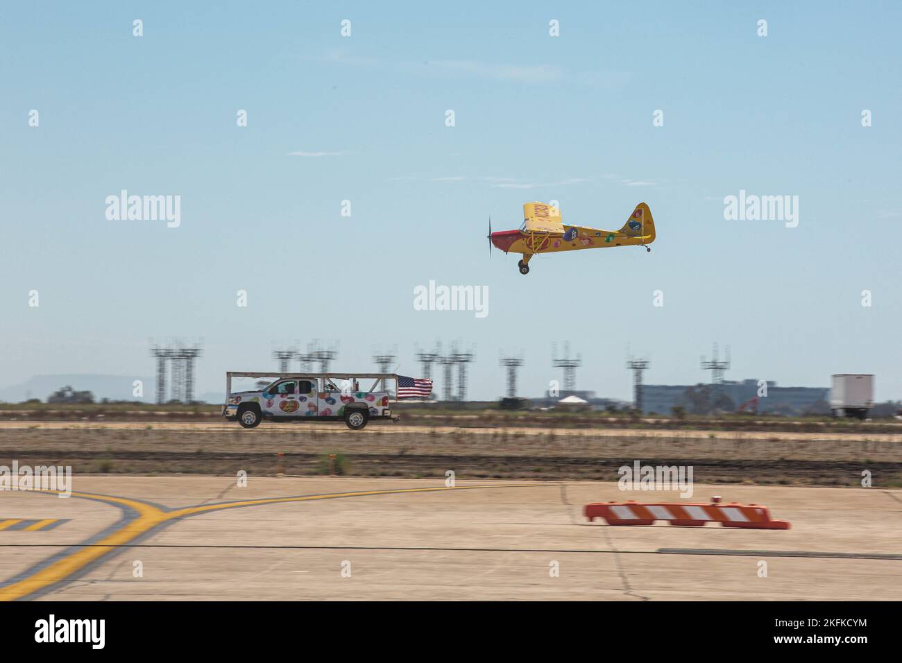 Ken Piestch, piloting his Interstate Cadet, performs aerobatics during ...