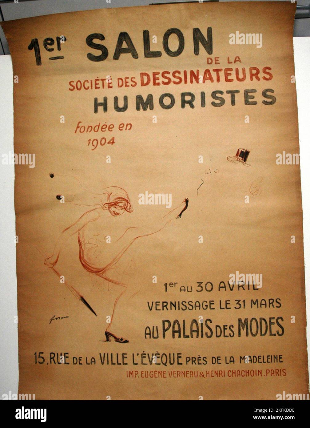 1st Exhibition of the Humorists, 1911 Stock Photo - Alamy