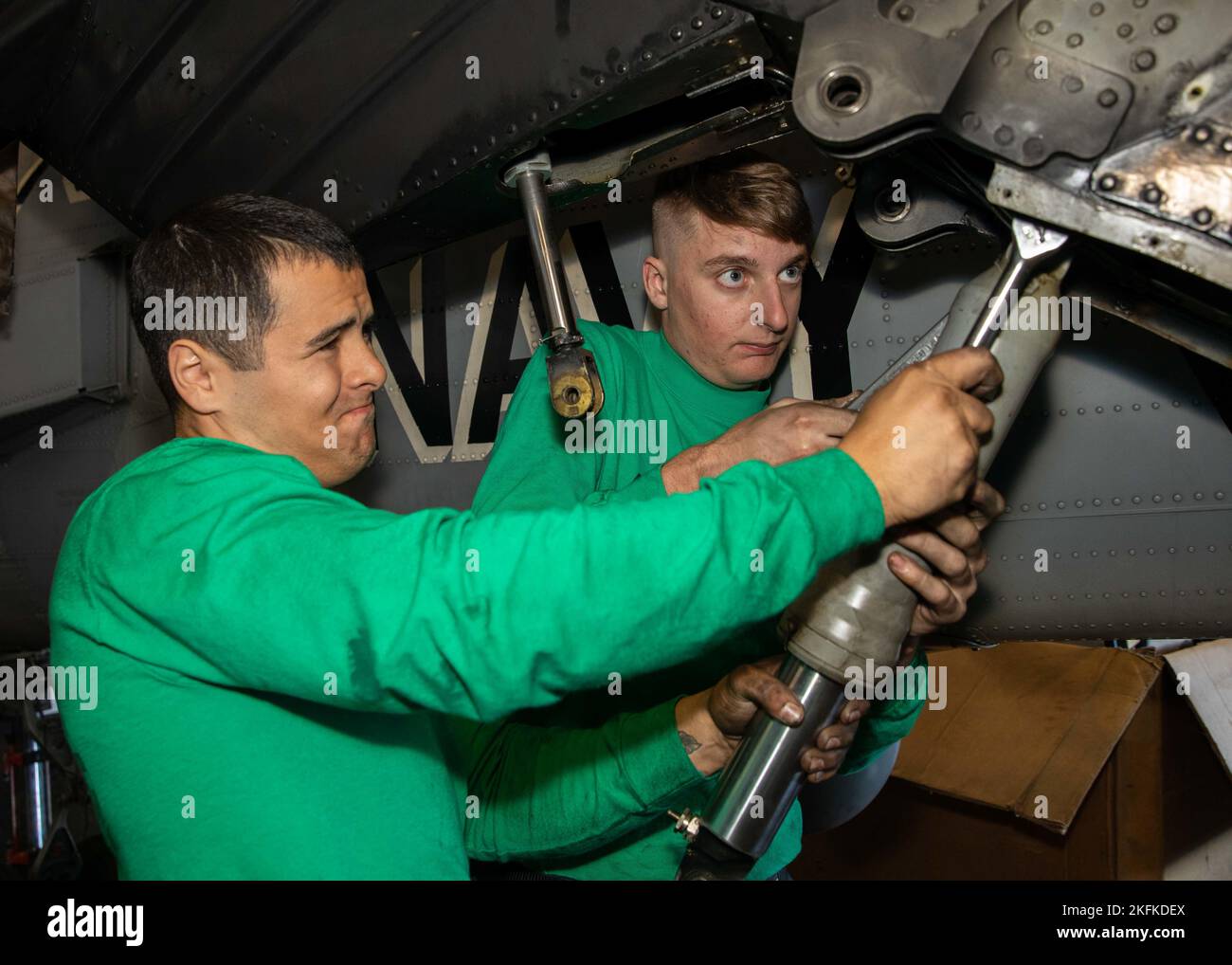 220923-N-ET093-2022 ADRIATIC SEA (Sept. 23, 2022) Aviation Structural ...