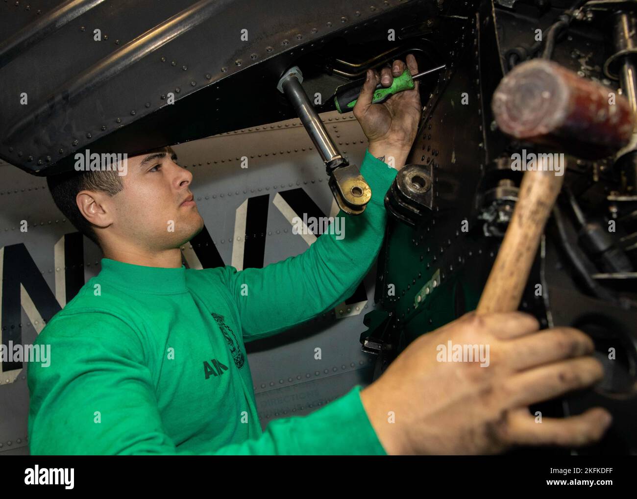 220923-N-ET093-2004 ADRIATIC SEA (Sept. 23, 2022) Aviation Structural ...