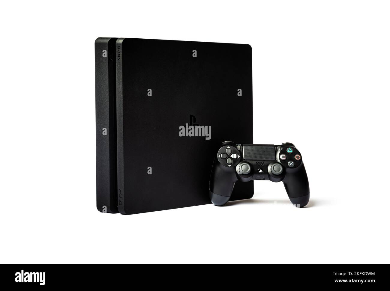 Dualshock 4 wireless controller hi-res stock photography and images - Alamy