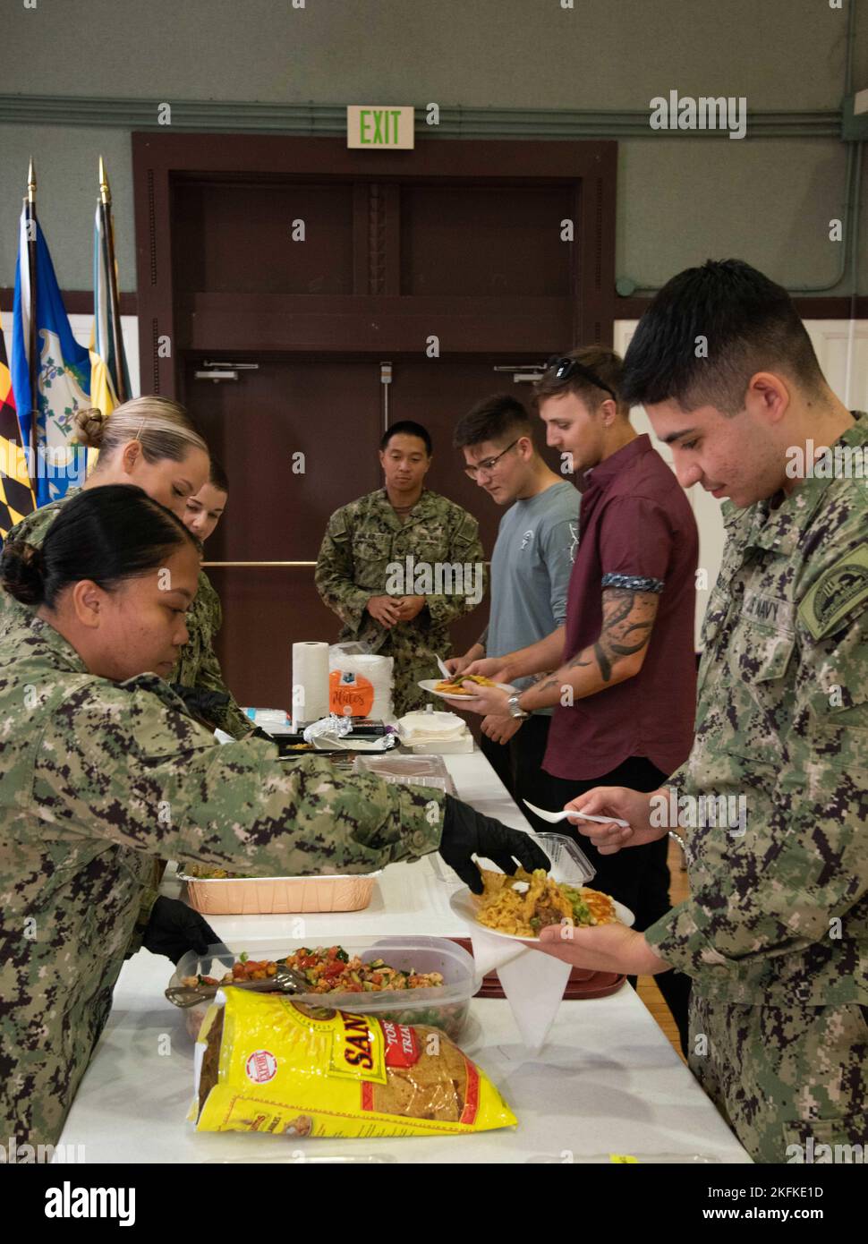 YOKOSUKA, Japan (Sept. 23, 2022) — Sailors and civilian employees ...