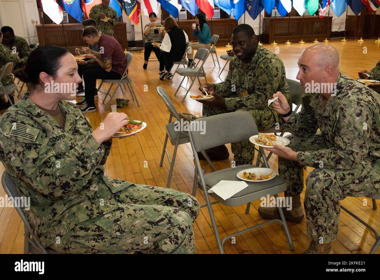 YOKOSUKA, Japan (Sept. 23, 2022) — Sailors and civilian employees ...