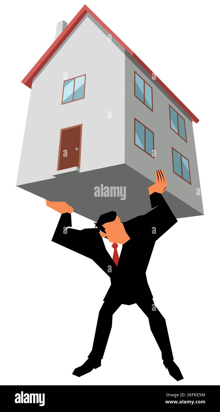 Tax burden cartoon hi-res stock photography and images - Alamy