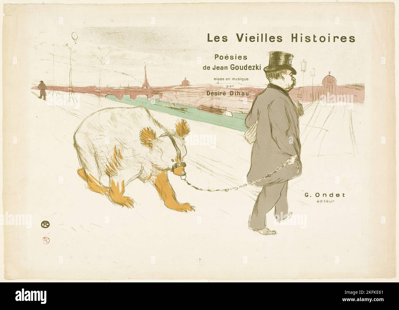 Cover and Frontispiece to Les Vieilles Histoires, 1893. Poems by Jean ...