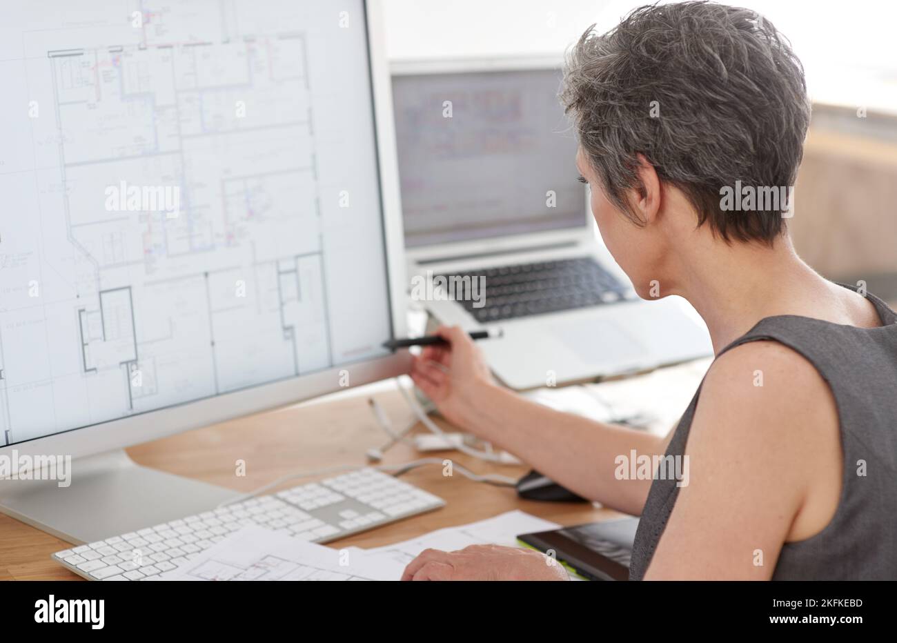 Architect occupation computer hi-res stock photography and images - Alamy
