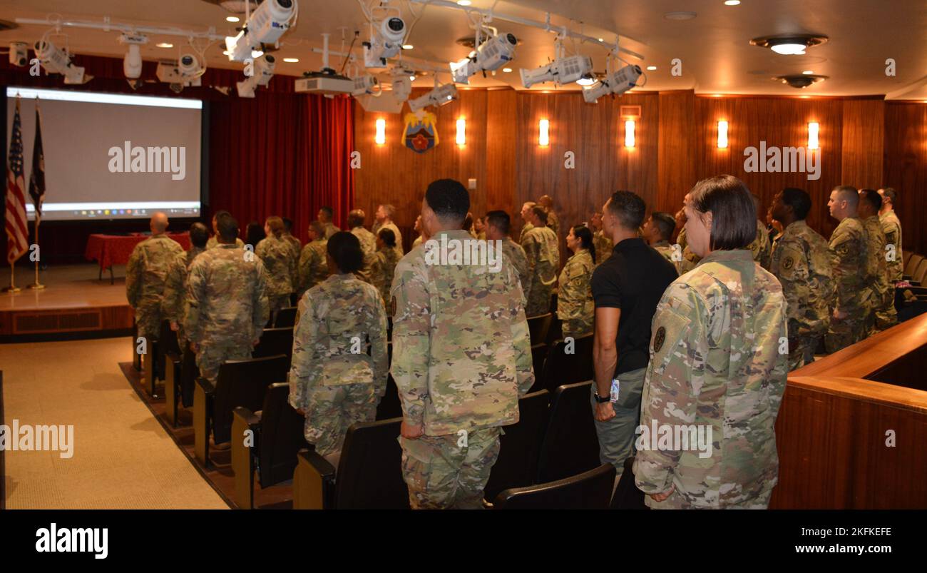 Tripler Army Medical Center Command Team and Staff gathered in the ...