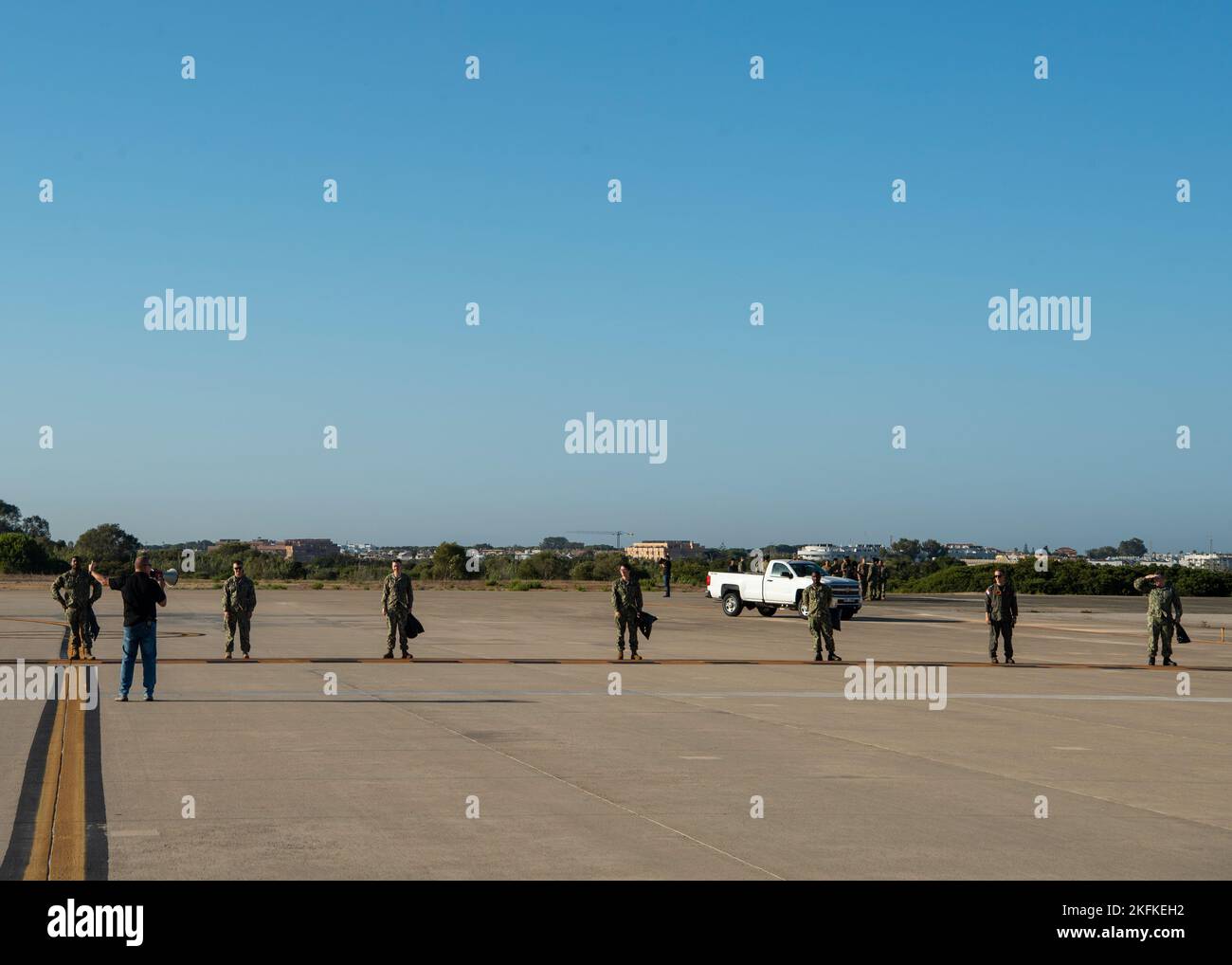 NAVAL STATION ROTA, Spain (Sep. 23, 2022) Sailors and Airmen stationed ...