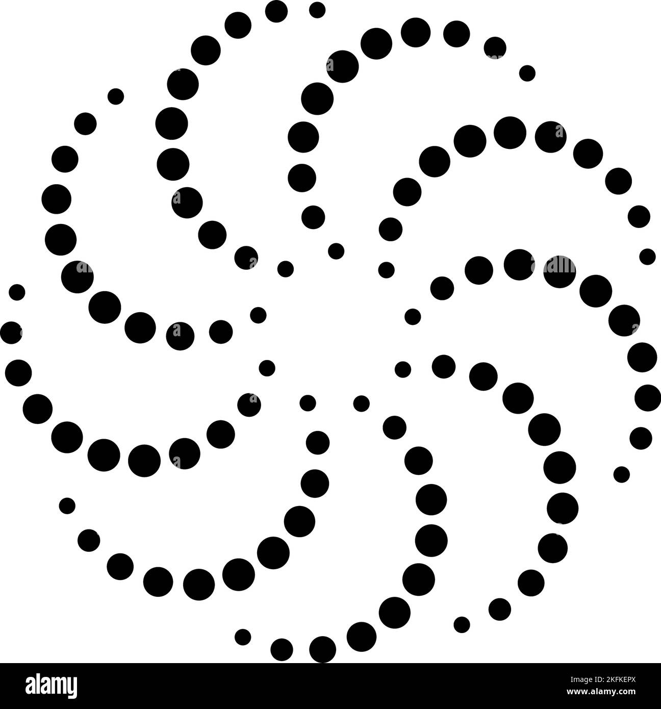 Dot radial circle lines. Circular radiating speed geometric lines. Sun ...