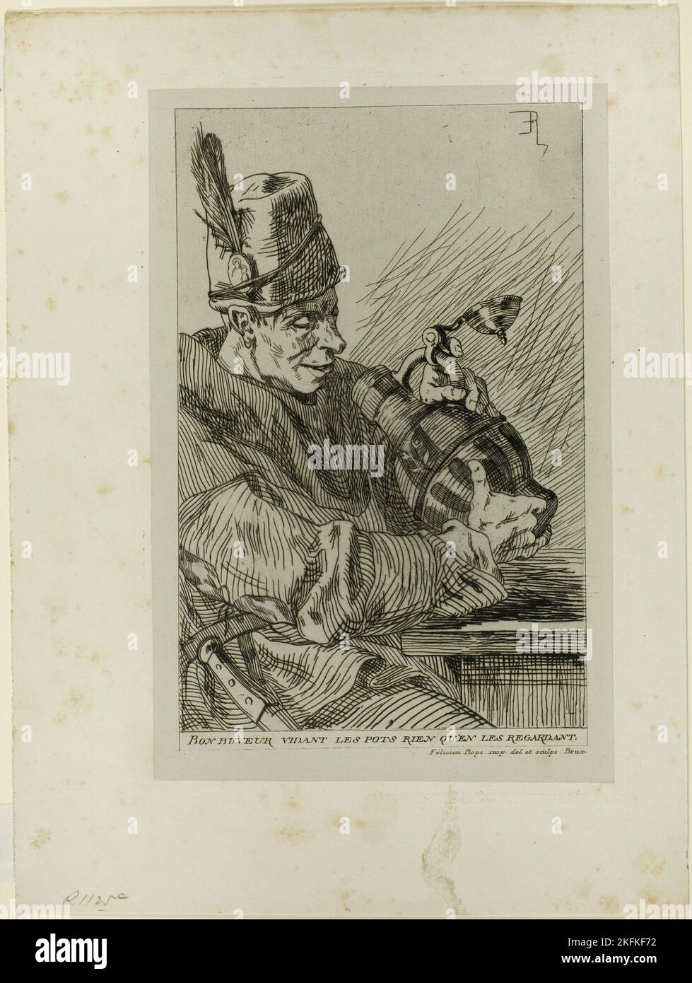 The Drinker, 1867 Stock Photo - Alamy