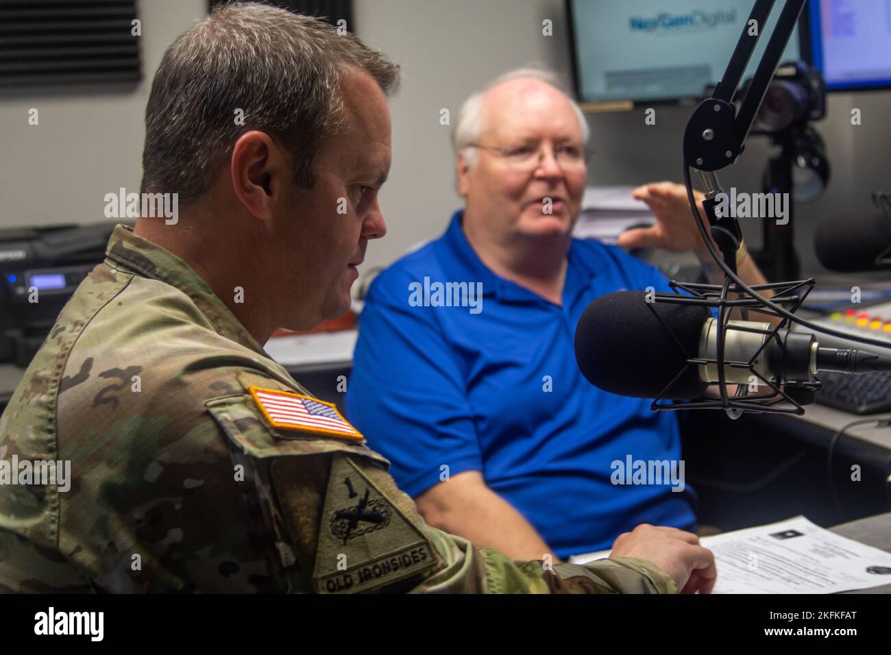 U.S. Army Col. Bryan M. Harris, the 2nd Armored Brigade Combat Team ...