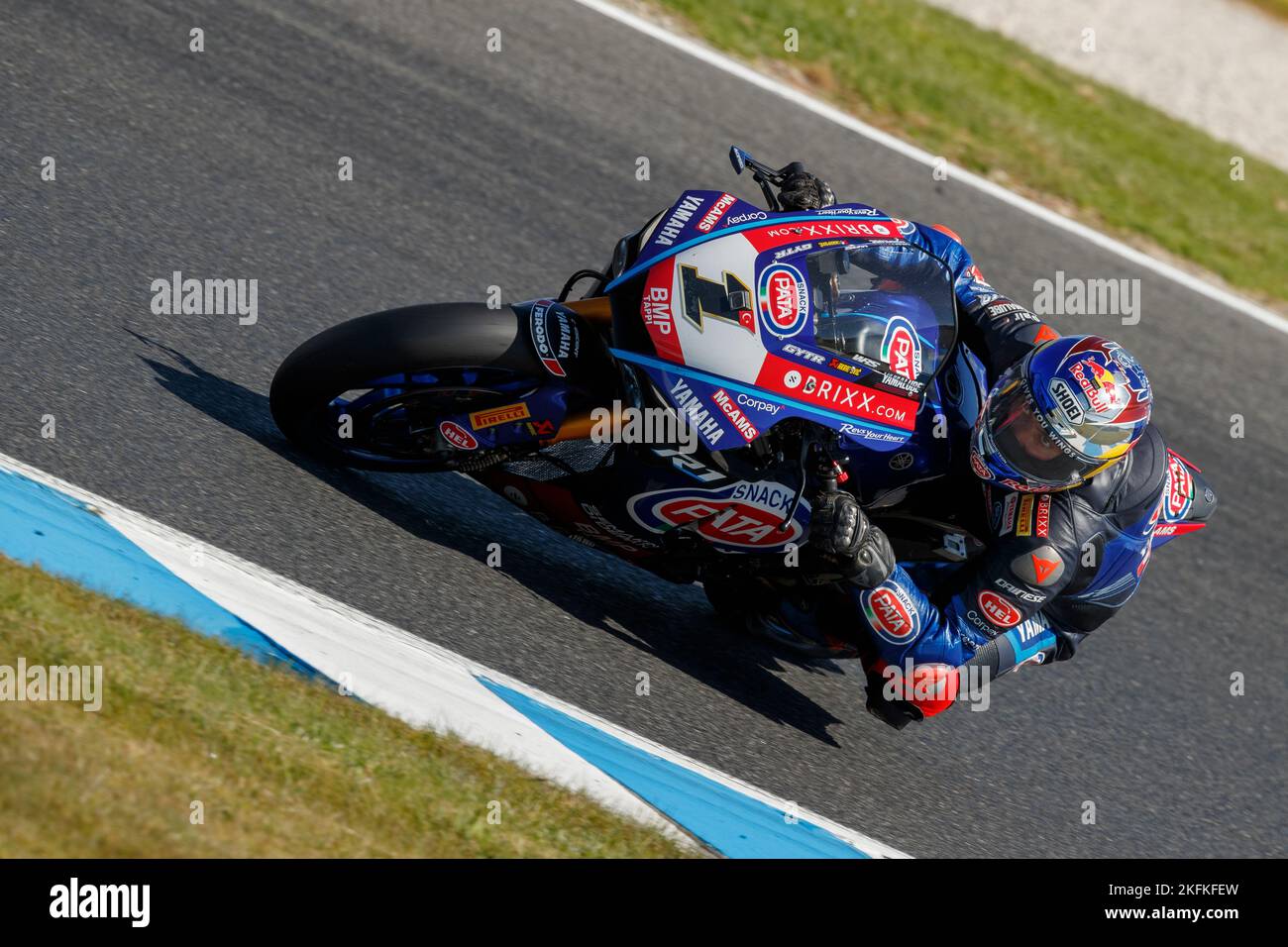 Saturday, 19 November, 2022. FIM Superbike World Championship. Phillip ...