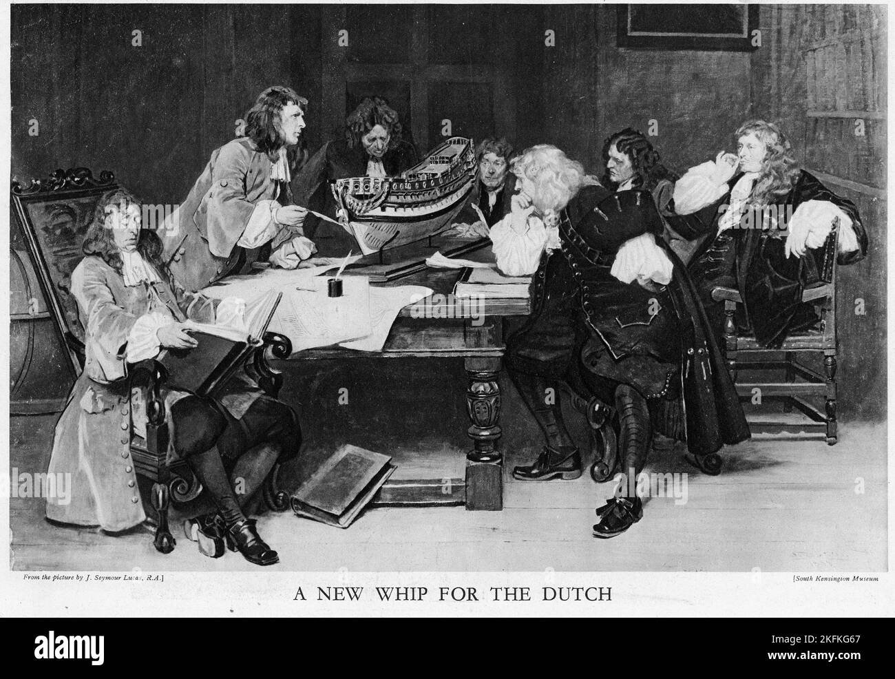 Dutch merchant ship painting hi-res stock photography and images - Alamy