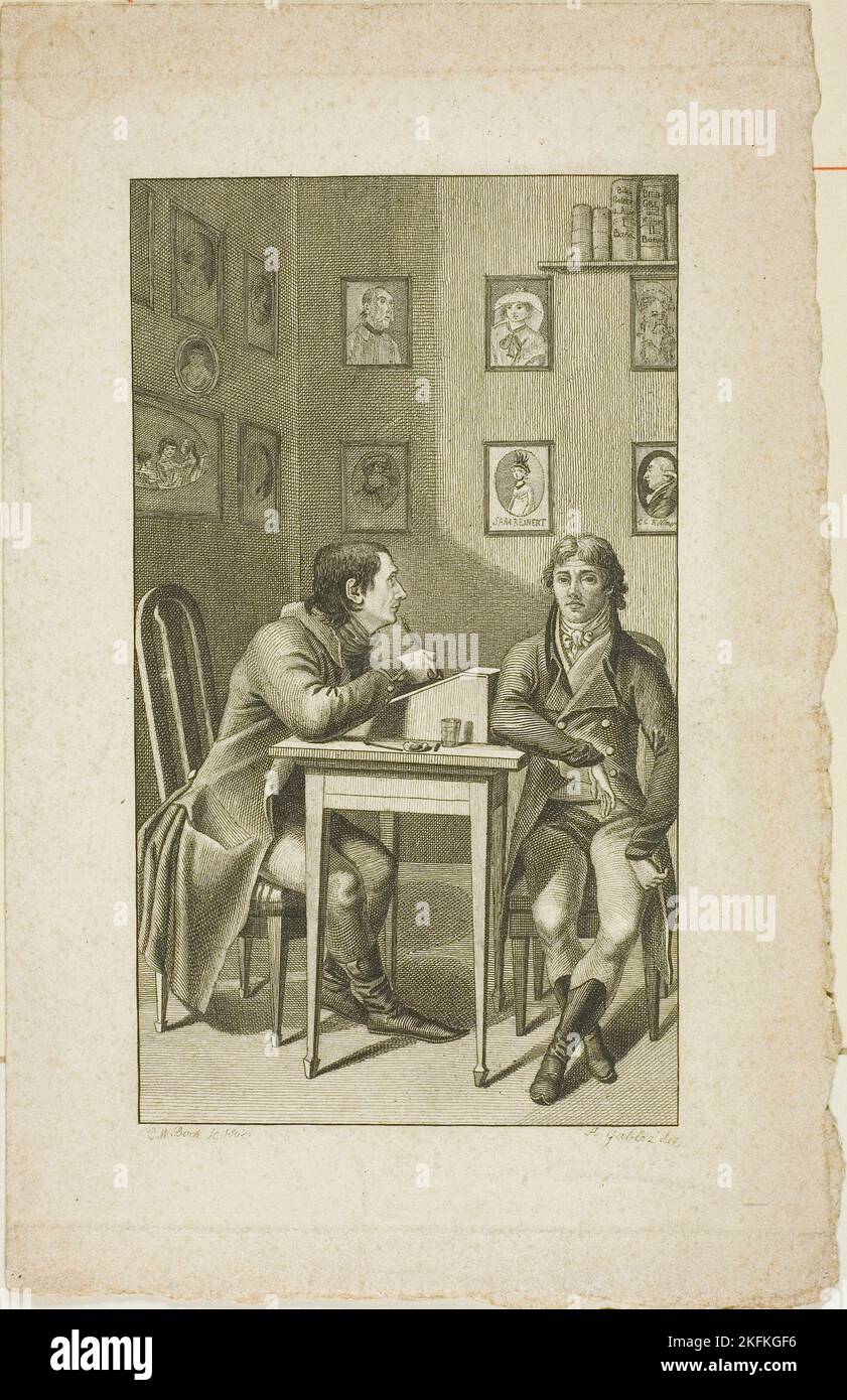 A Physionotrace Portraitist, 1802. The physiognotrace was an instrument ...