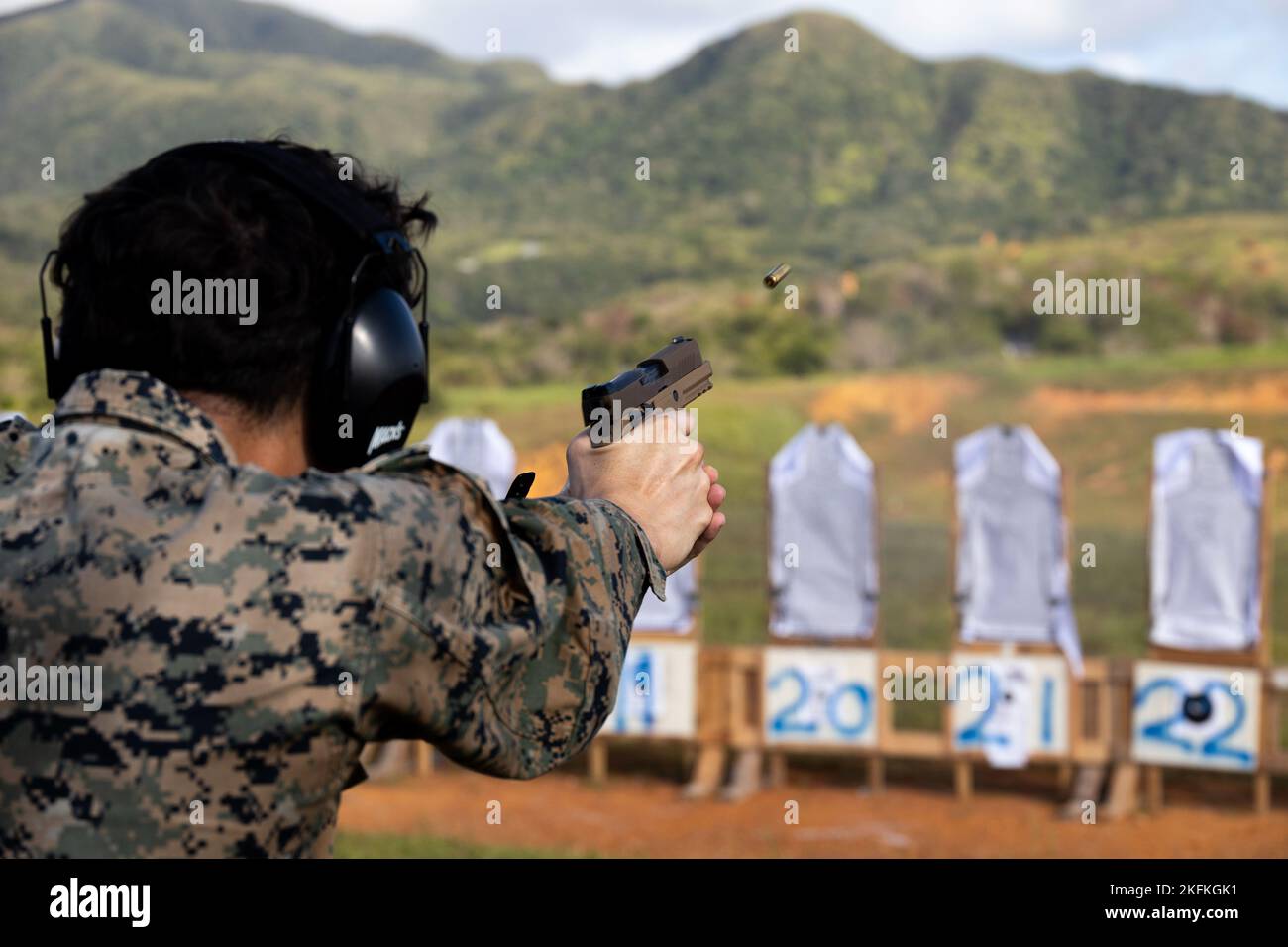 U.S. Marine Corps Cpl. Alex Camacho, a motor vehicle operator with 9th ...