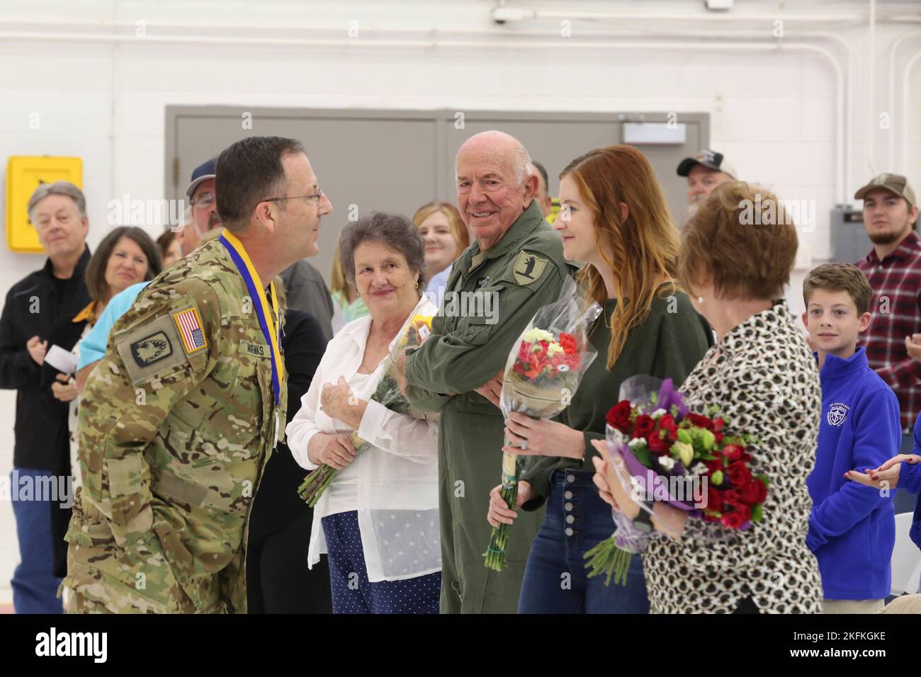 Chief Warrant Officer Five (CW5) Patrick J. Muenks retirement ceremony ...