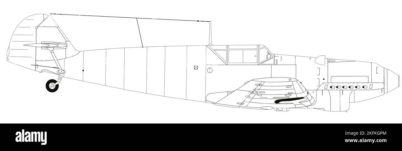 Messerschmitt Bf 109D-1 Stock Photo - Alamy