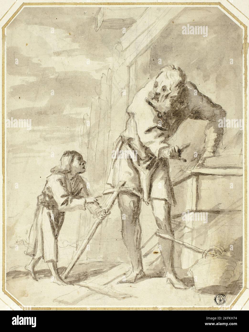 Saint Joseph with the Child Jesus in his Carpentry Shop, n.d ...