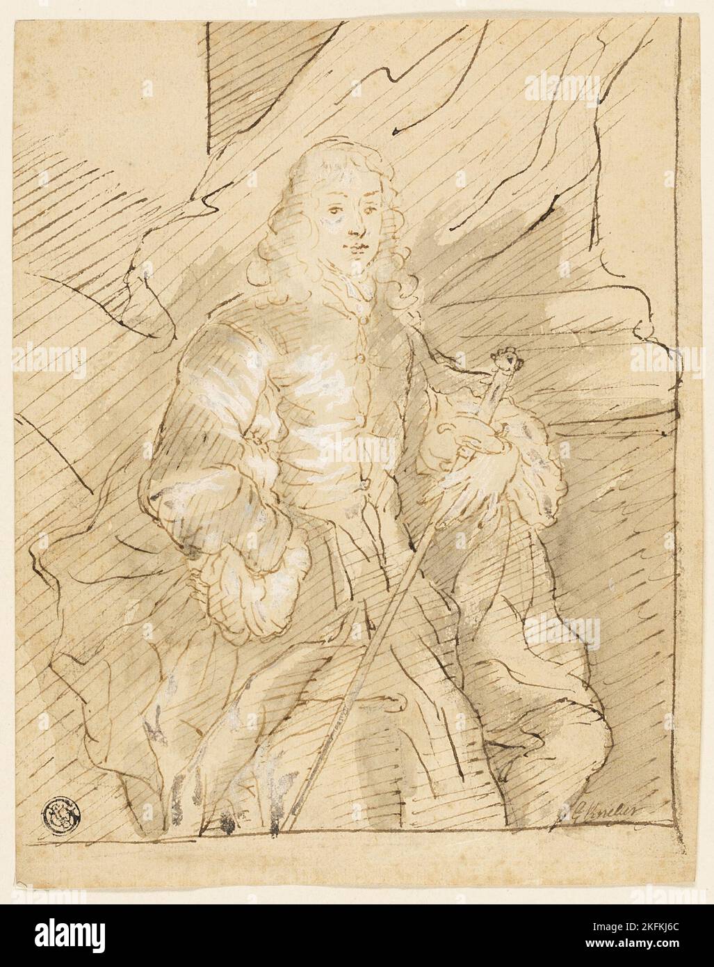 Earl of Mountrath, n.d. Attributed to Godfrey Kneller. Possibly a ...