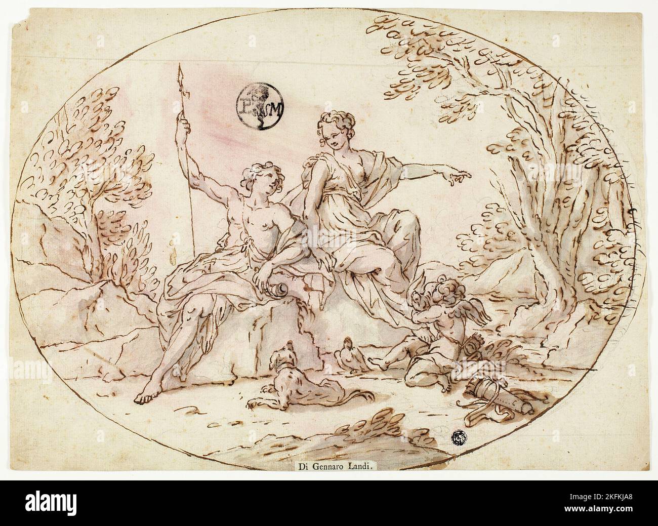 17th century pencil sketches hi-res stock photography and images - Alamy