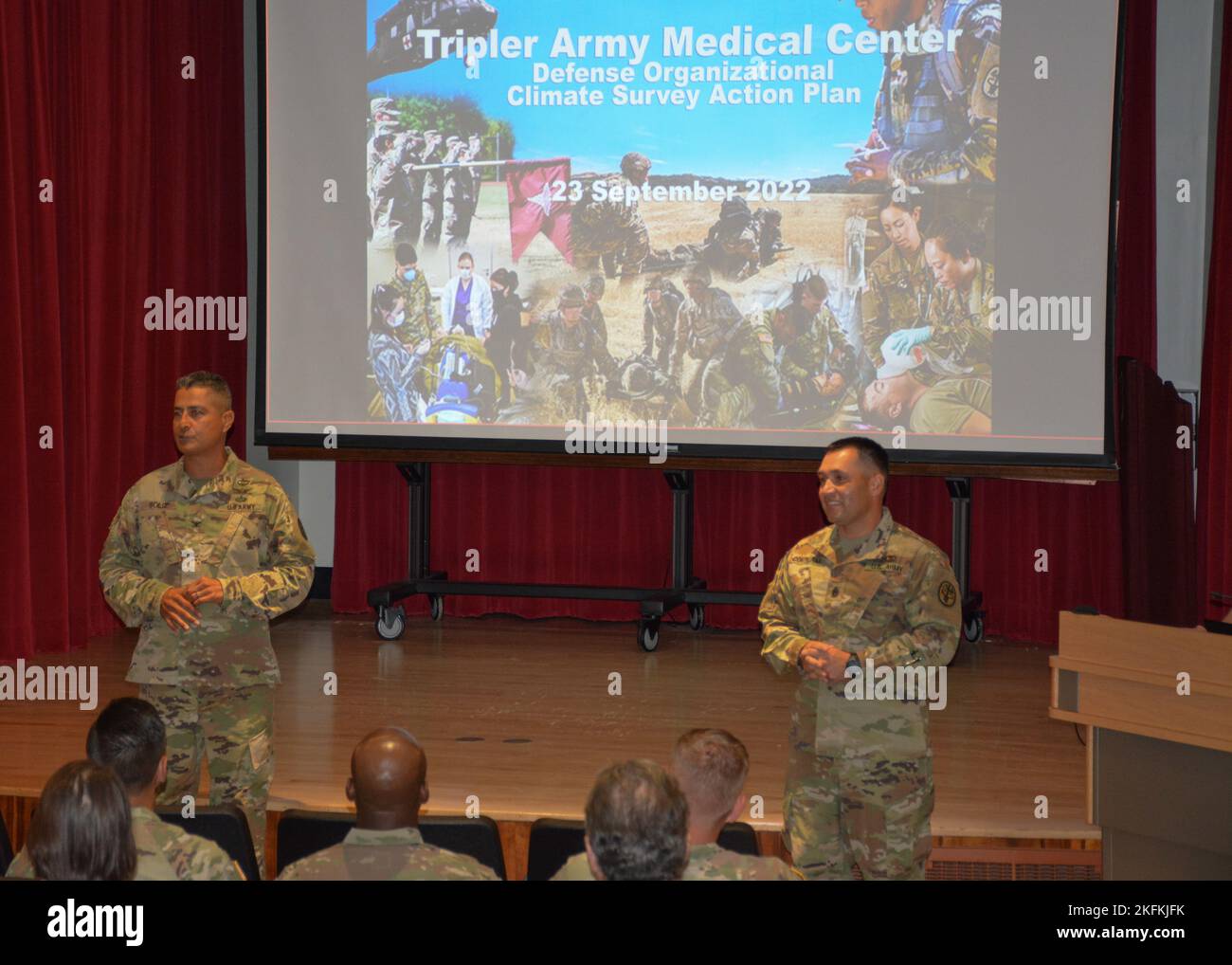 The TAMC Command Team and Deputies presented an overview of the recent ...