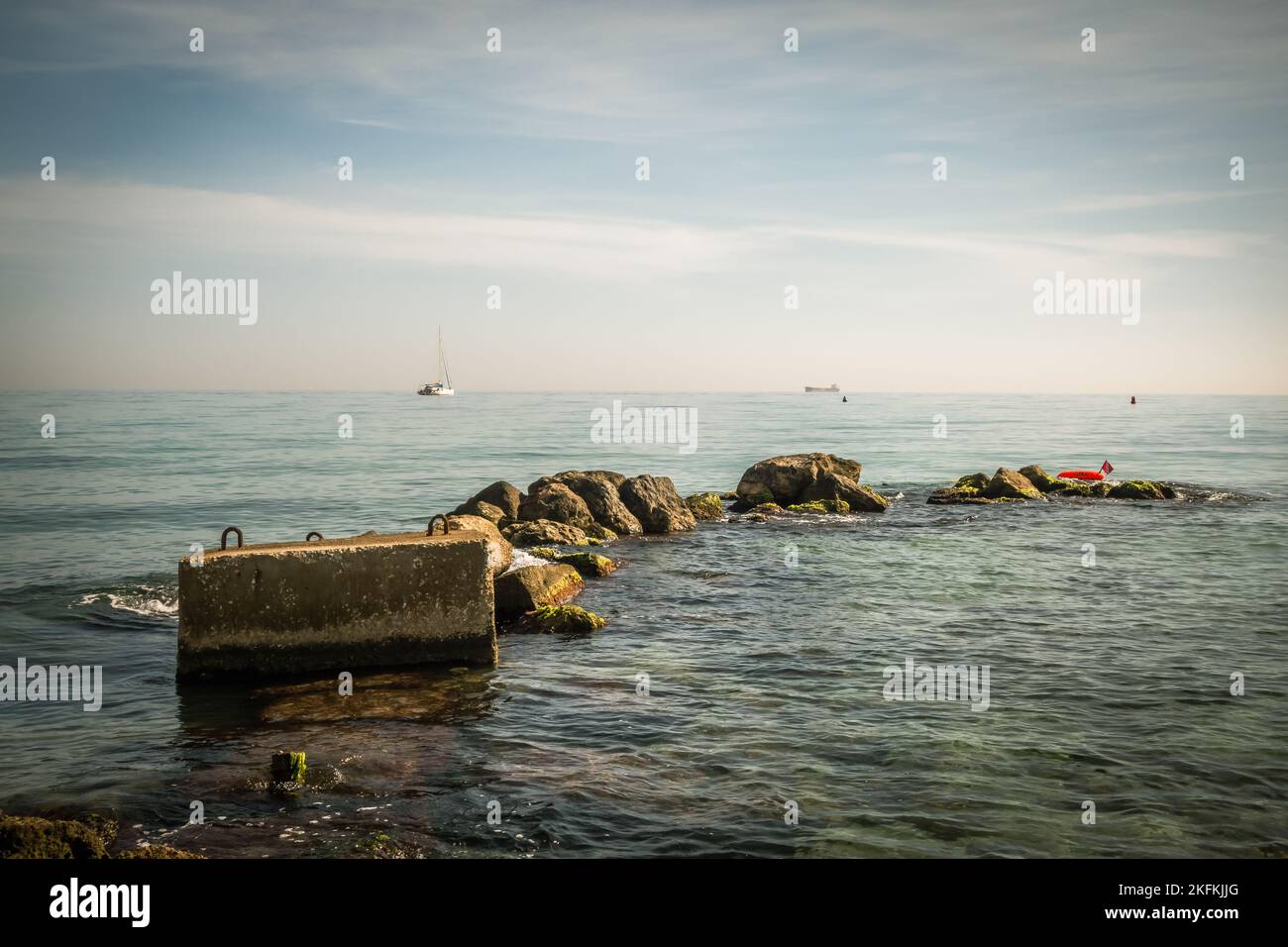 Mediterranean beaches in Alicante. Spain Stock Photo - Alamy