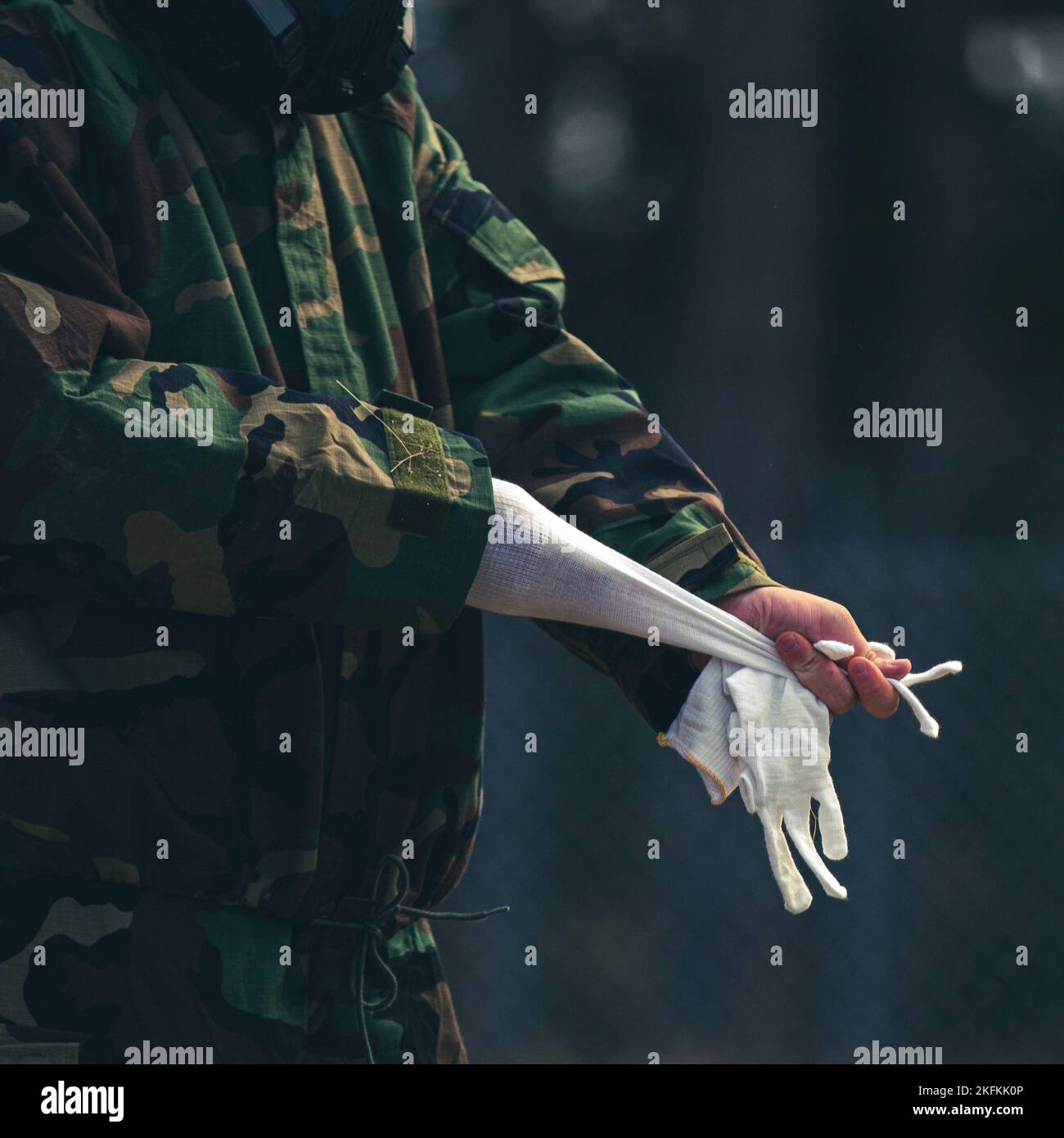 U.S. Army Soldiers with 153rd Medical Detachment (Blood Support), 56th ...