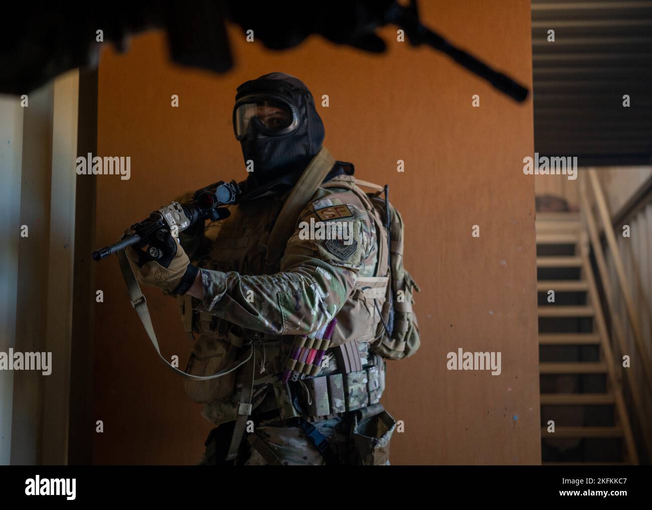 U.S. Air Force Tech. Sgt. Gary Magnelli, 20th Security Forces Squadron ...