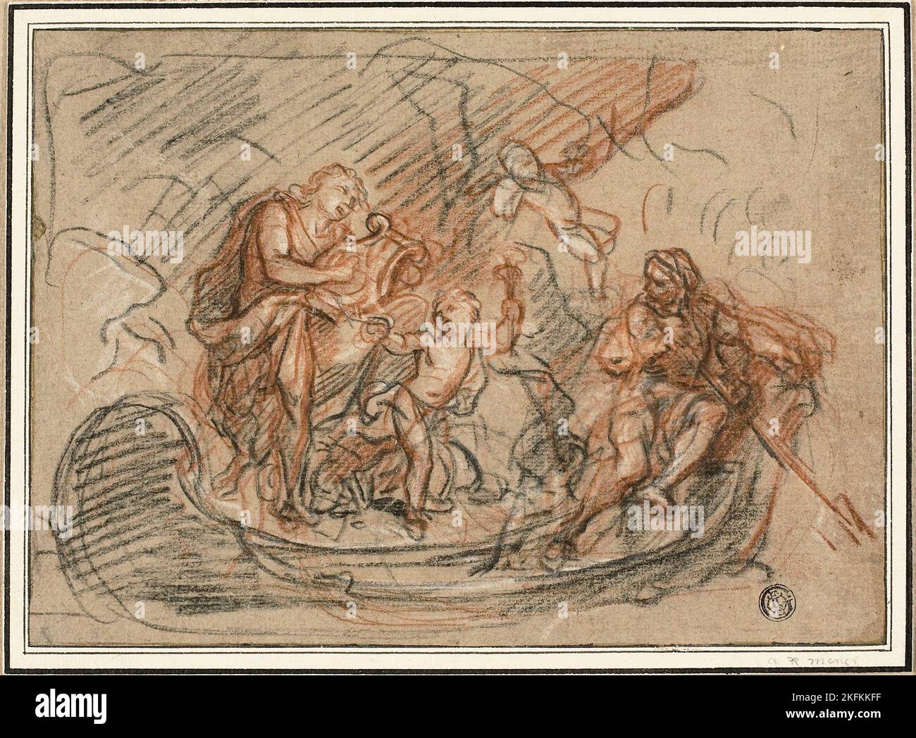 Orpheus on the River Styx, n.d Stock Photo - Alamy