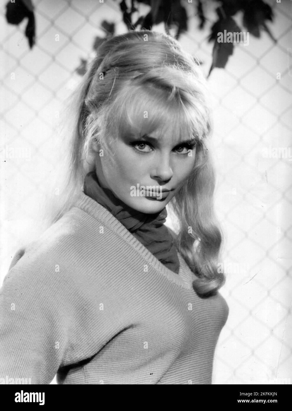 ELKE SOMMER in THE DAY IT RAINED (1959) -Original title: AM TAG ALS DER ...