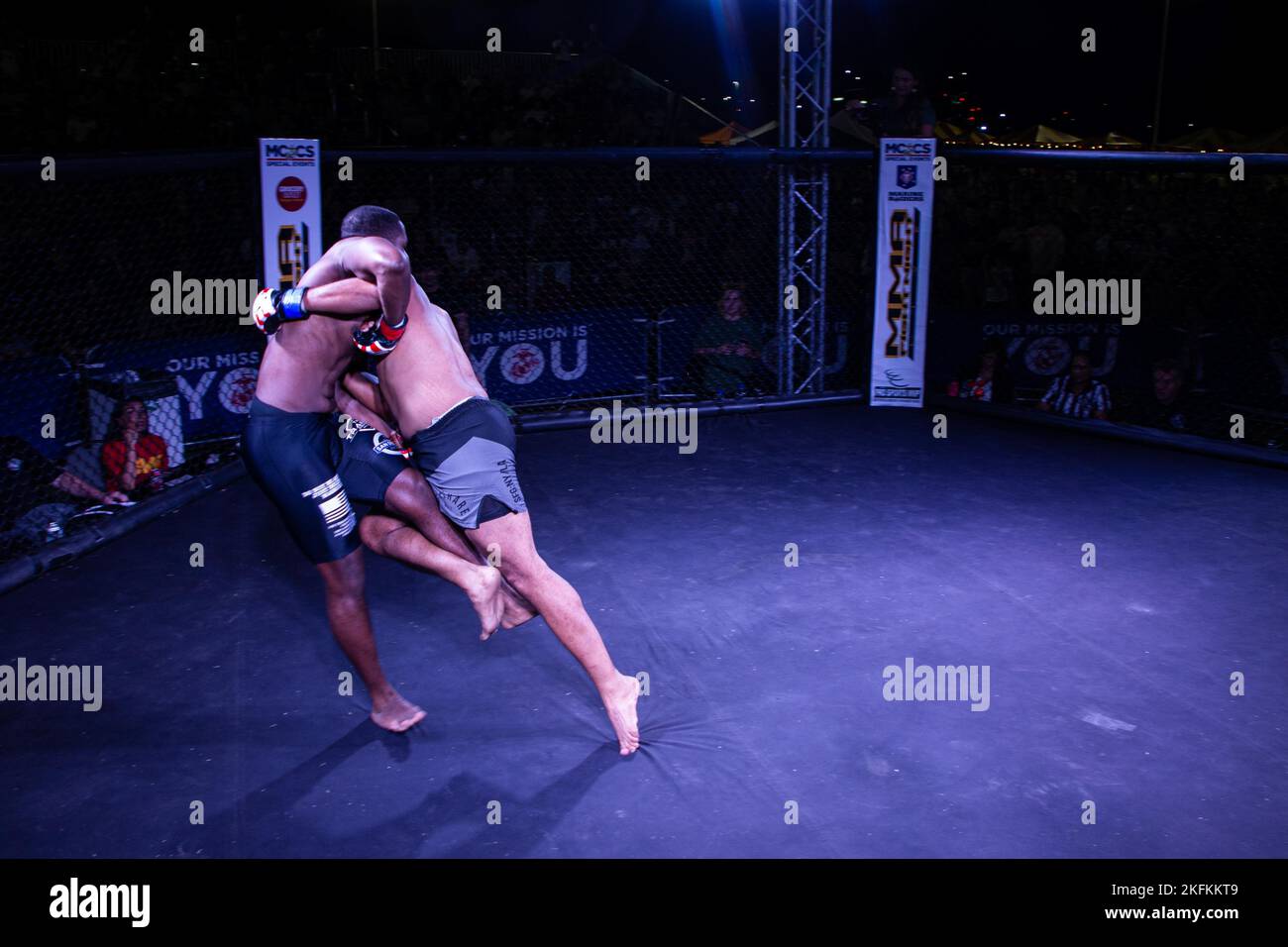 Blair Sannoh and Roderick Antery, both mixed martial arts (MMA ...