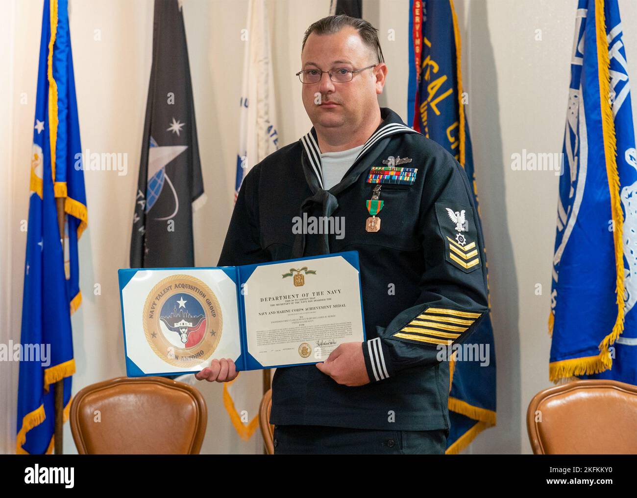 UNIVERSAL CITY, TEXAS – (September 23, 2022) Engineman First Class ...