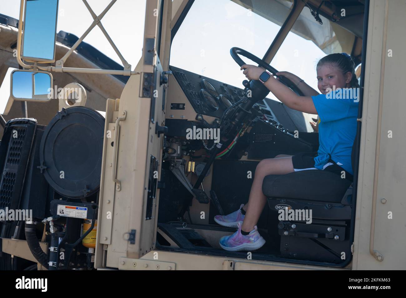 Visitors enjoy the Frontiers in Flight airshow at McConnell Air Force ...