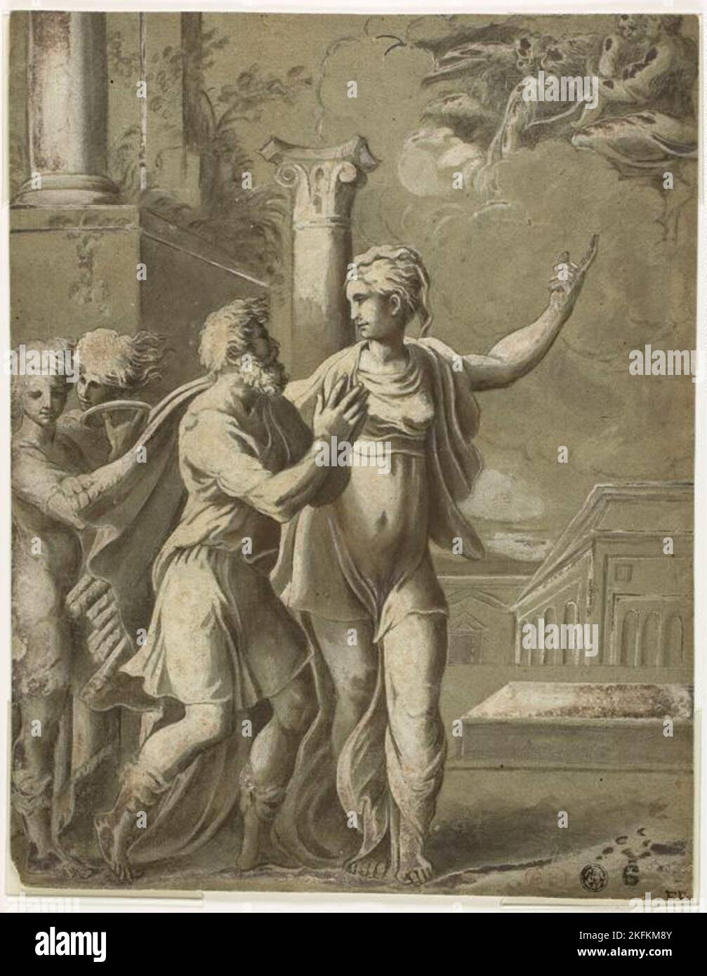 Augustus and the Tiburtine Sibyl, n.d. The mythic meeting of Caesar ...