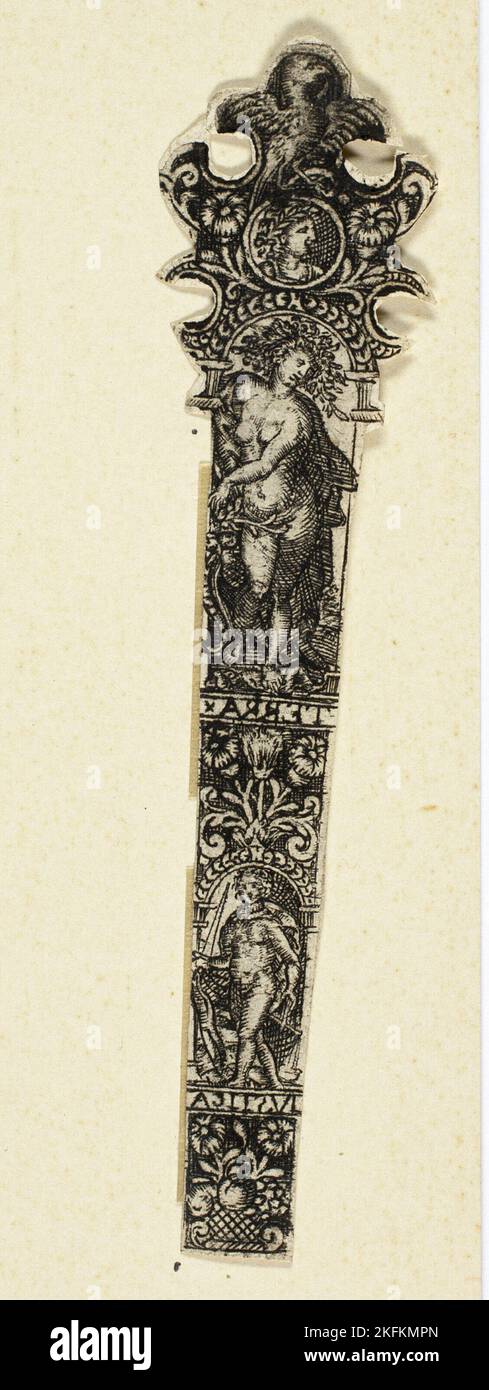 Ornamental Design for Knife Handle with Earth, from The Four Elements ...