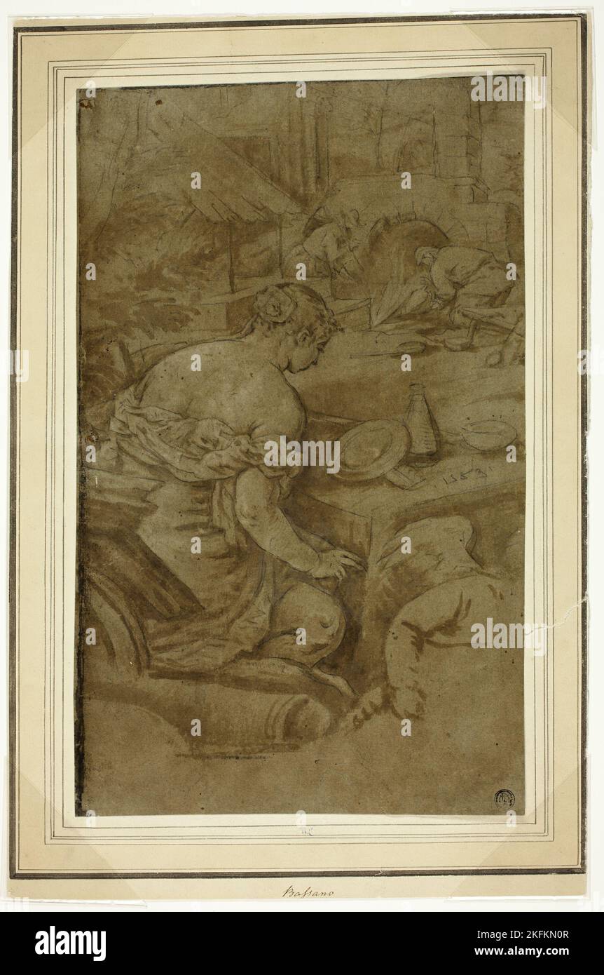 Allegory of Fire (Venus in the Forge of Vulcan), n.d Stock Photo - Alamy