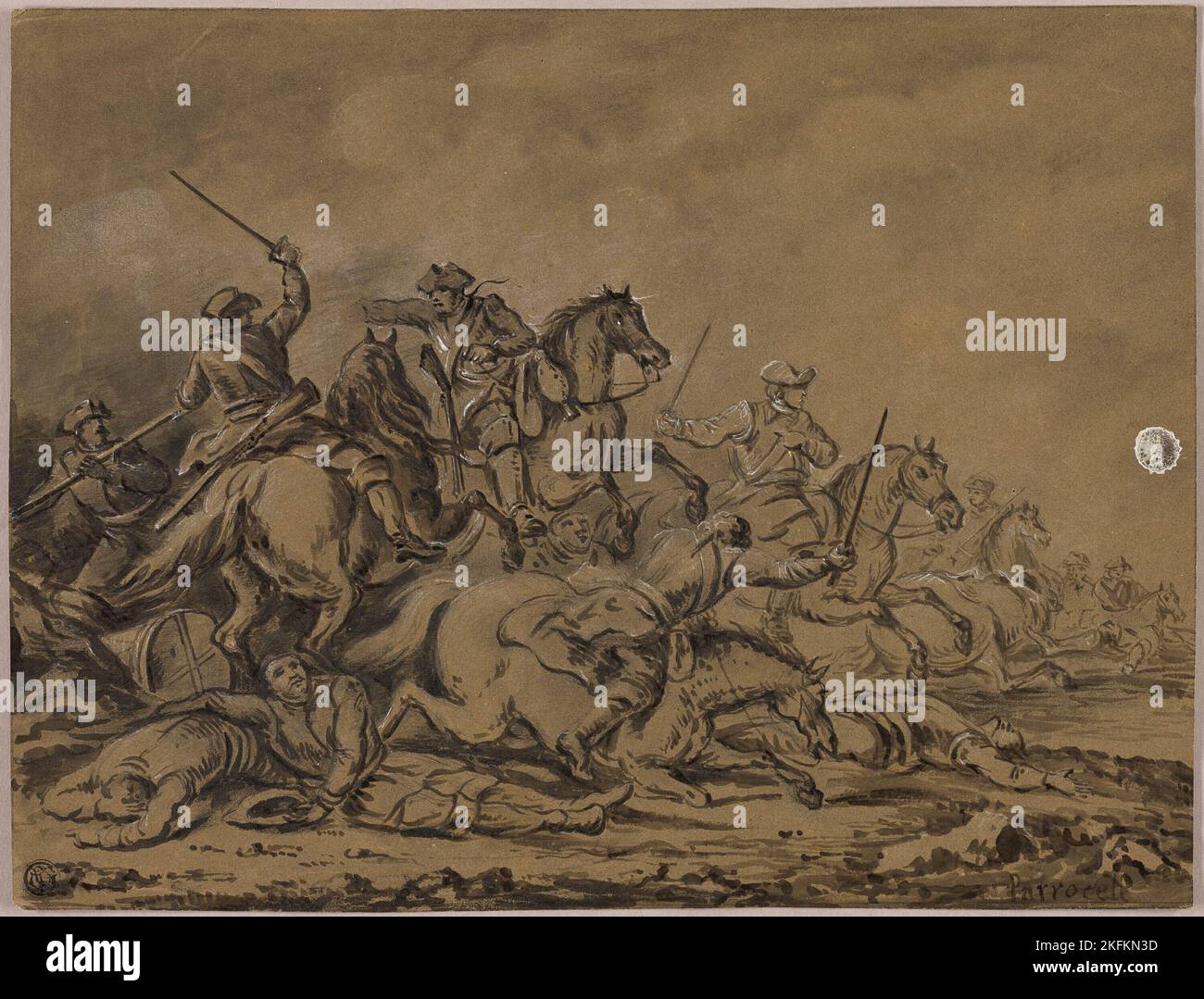 Horseman skirmish hi-res stock photography and images - Alamy