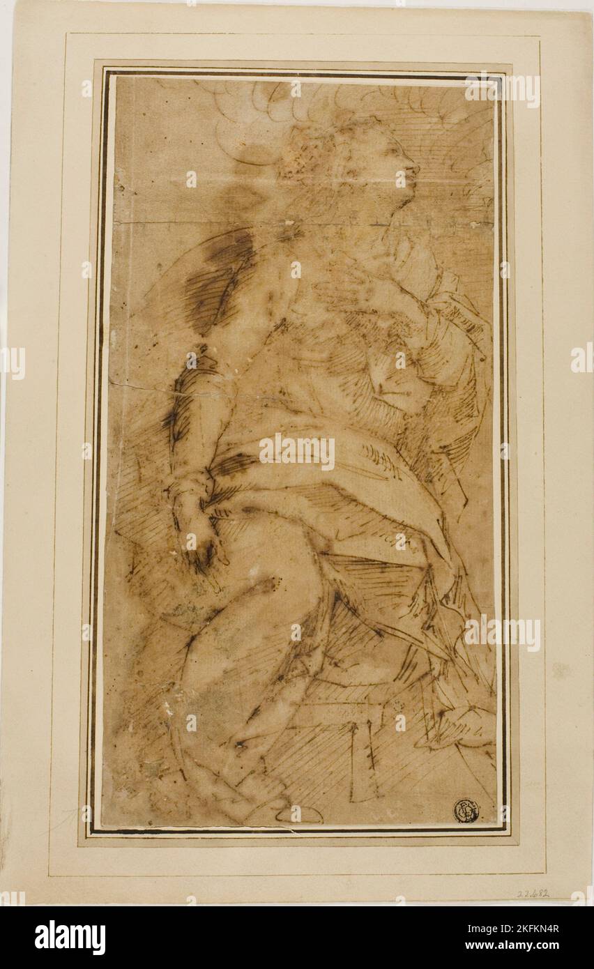 Draped Female Figure, n.d Stock Photo - Alamy