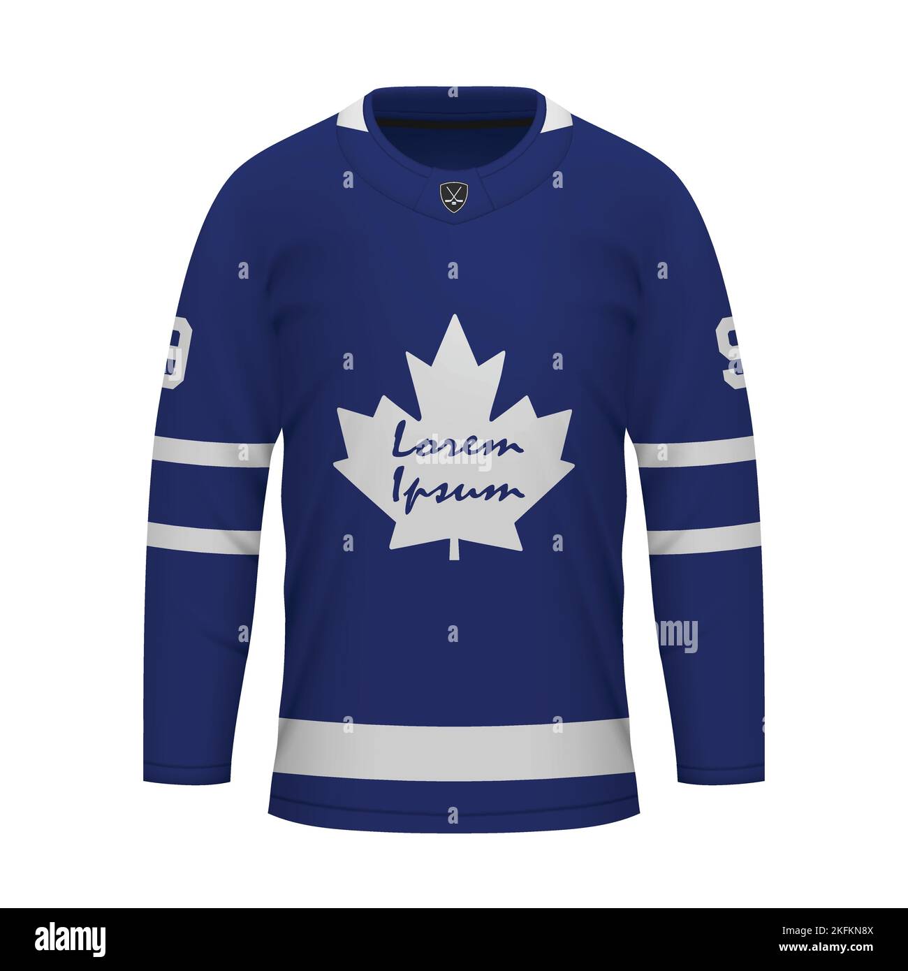 Realistic Ice Hockey shirt of Toronto, jersey template for sport ...