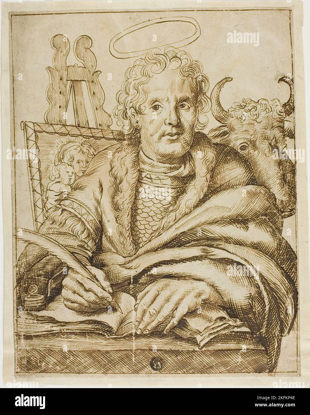 Saint lukes gospel hi-res stock photography and images - Alamy